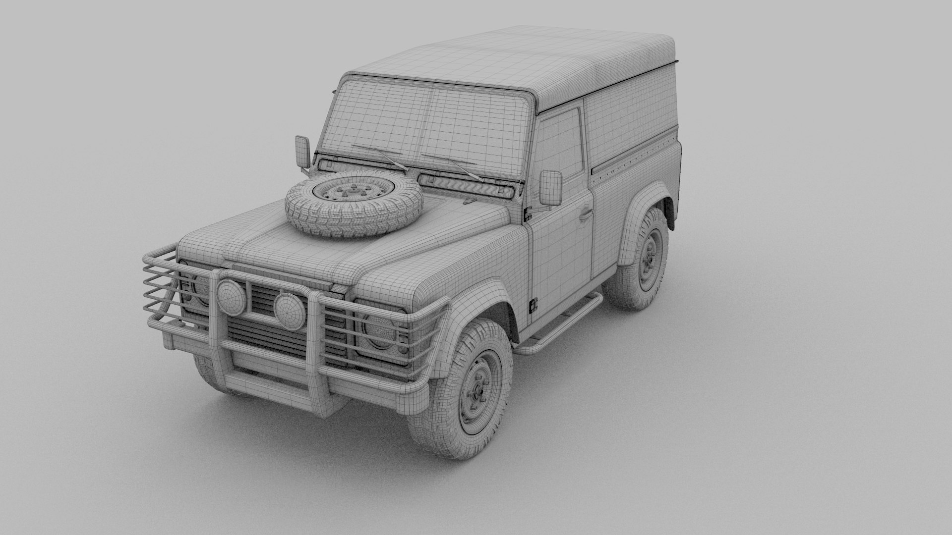 Land Rover Defender 90 Obj