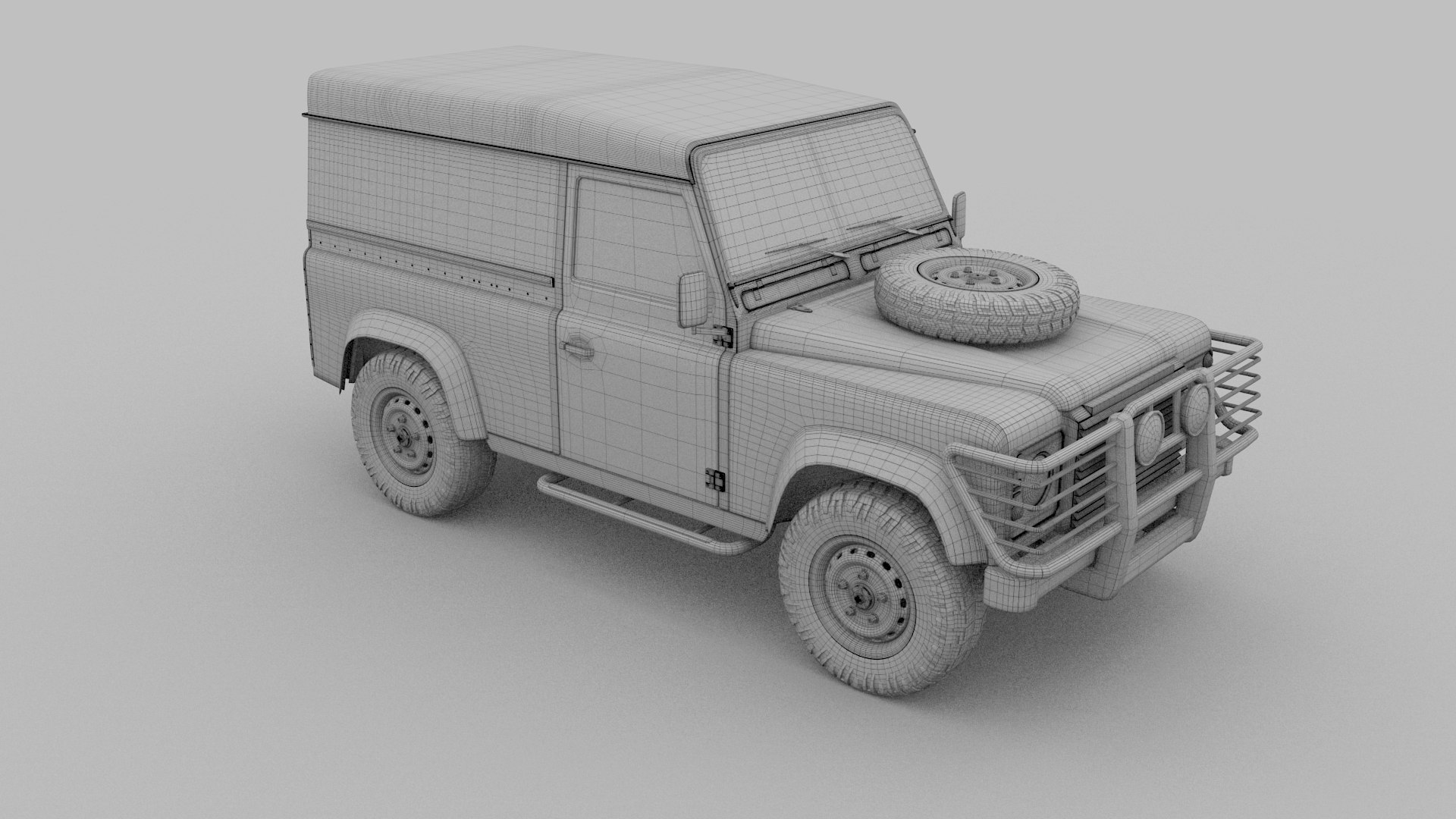 Land Rover Defender 90 Obj