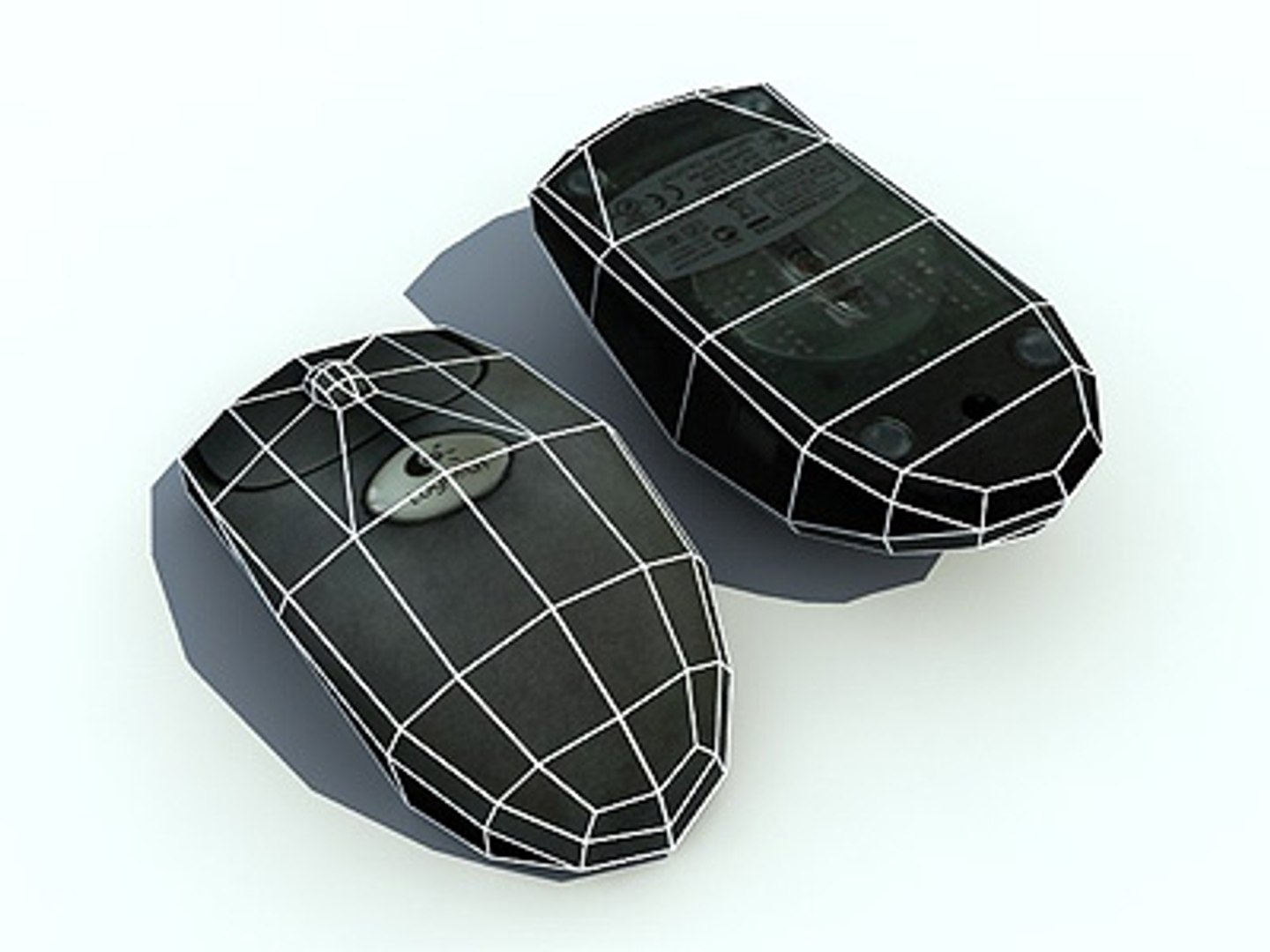 3d Pc Keyboard Mouse Model