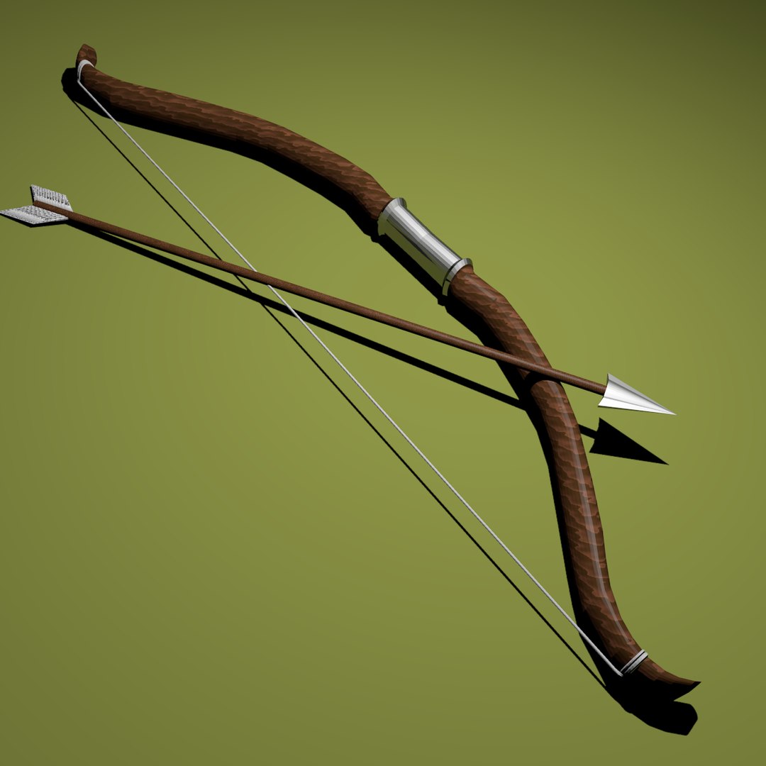 3d bow arrow