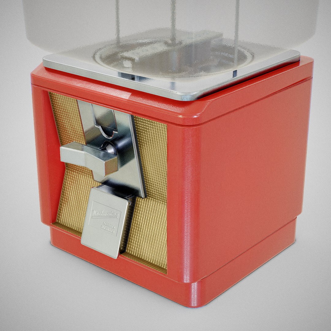 60 Candy Machine - 3D Model - TurboSquid 1418586