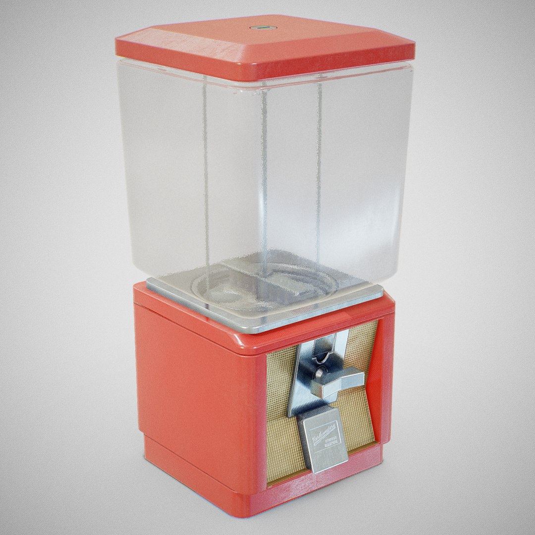 60 Candy Machine - 3D Model - TurboSquid 1418586