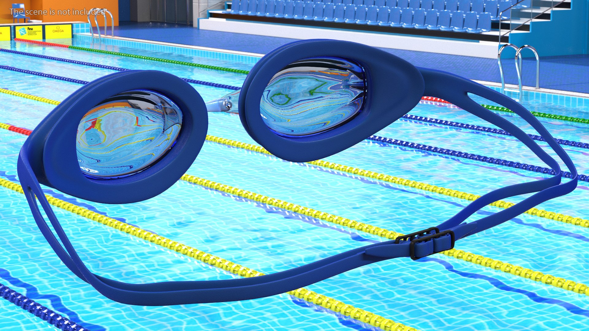 Swim Goggles 3D Model - TurboSquid 2117731