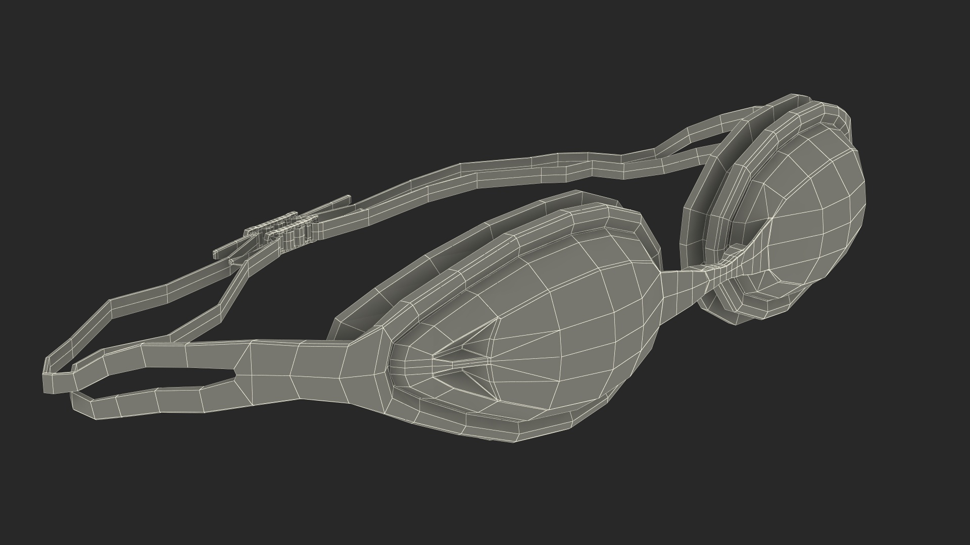 Swim Goggles 3D Model - TurboSquid 2117731