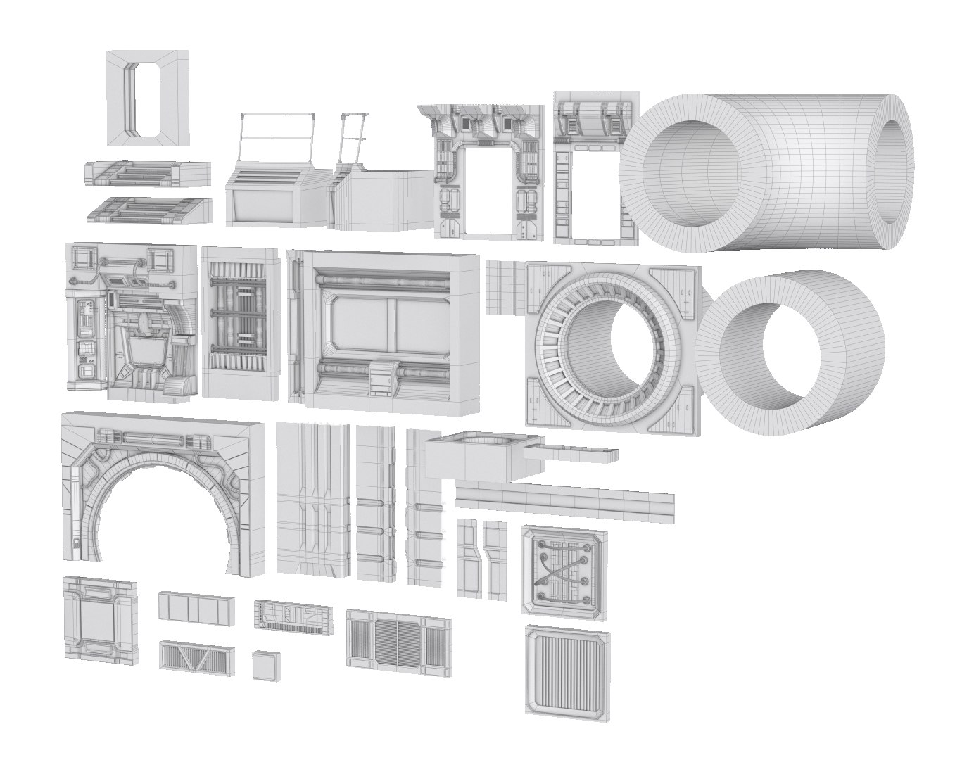 3D Asset Pack Version 2 - TurboSquid 1453835