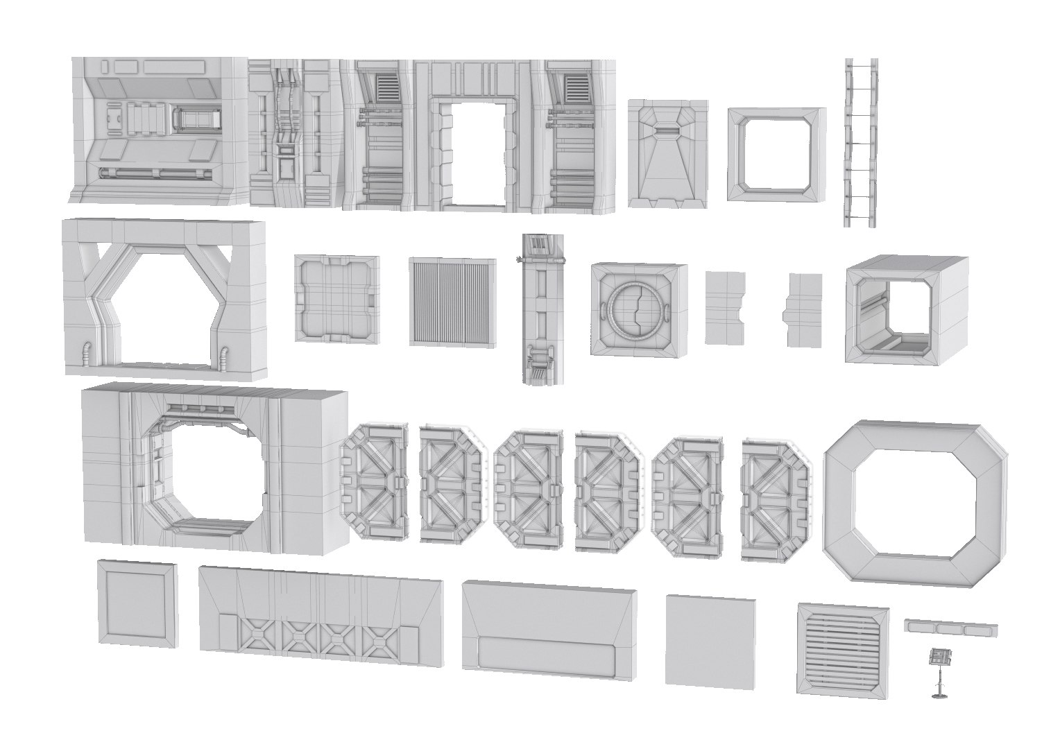 3D Asset Pack Version 2 - TurboSquid 1453835