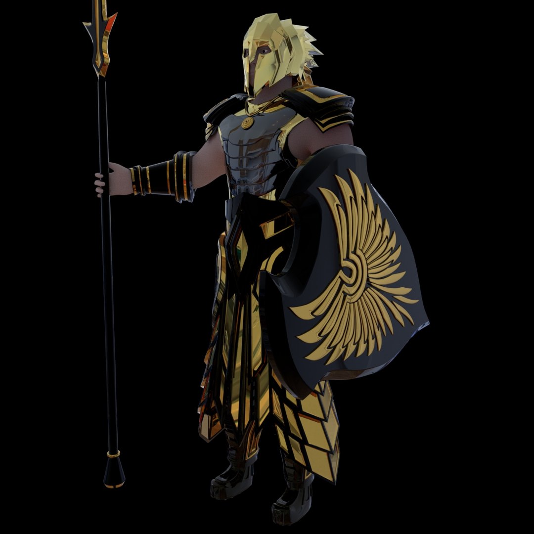 Warrior 3D Model - TurboSquid 1408593