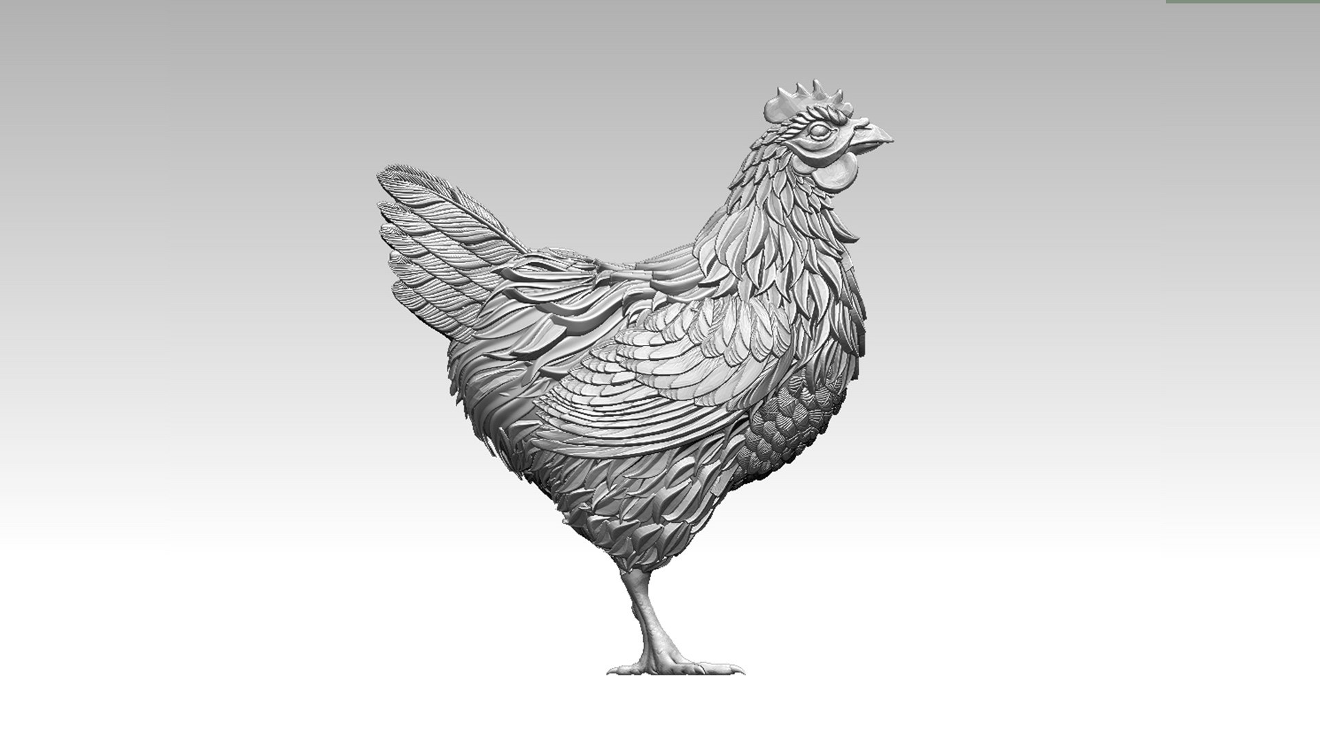 Hen 3D Model - TurboSquid 2120479