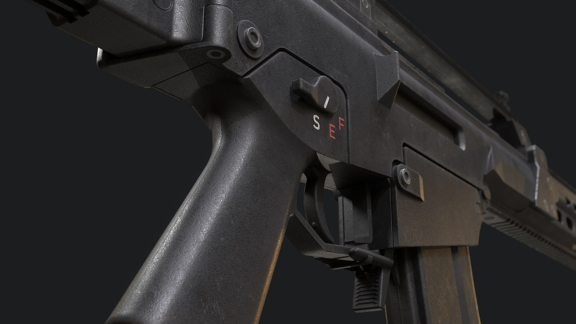 3D G36KA4 Assault Rifle - Game Ready Model - TurboSquid 2287479