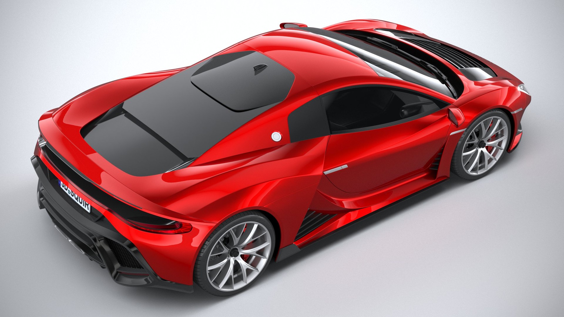 Generic Supercar 2020 3D Model - TurboSquid 1512121