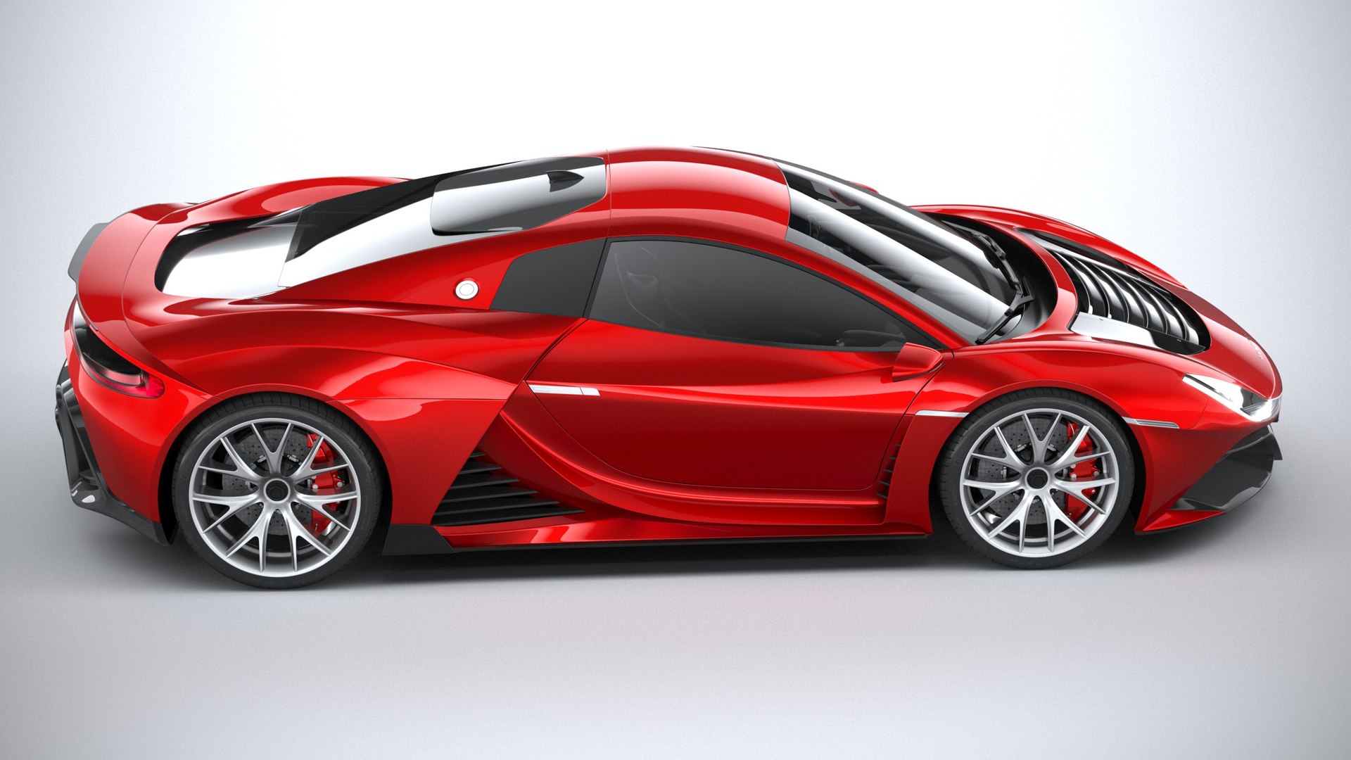 Generic Supercar 2020 3D Model - TurboSquid 1512121