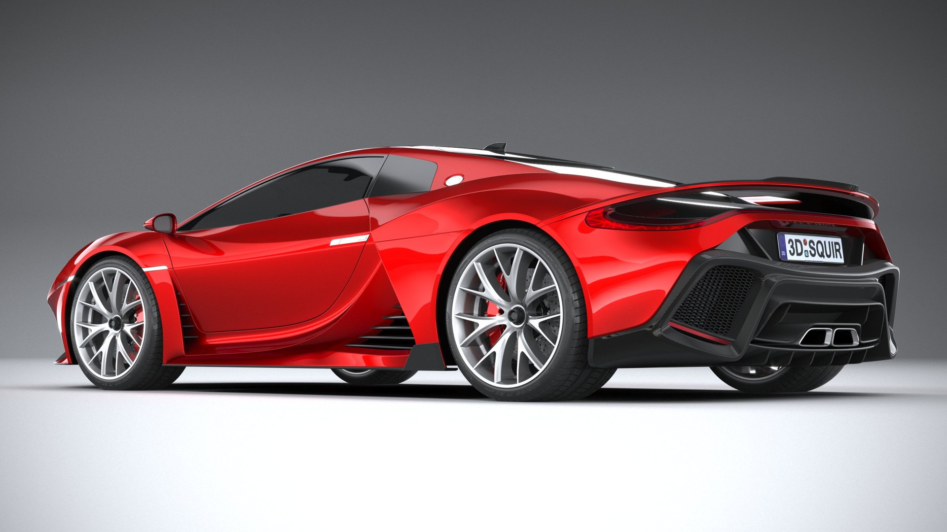 Generic Supercar 2020 3D Model - TurboSquid 1512121