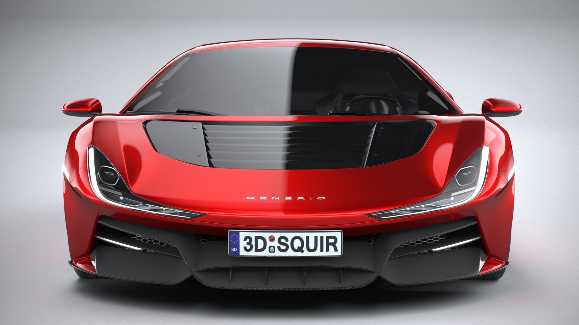 Generic supercar 2020 3D model - TurboSquid 1512121