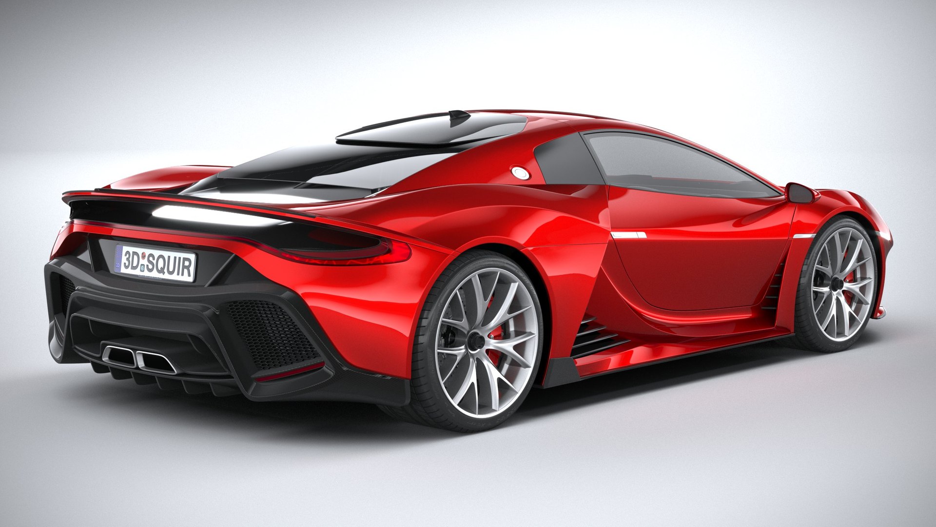 Generic supercar 2020 3D model - TurboSquid 1512121