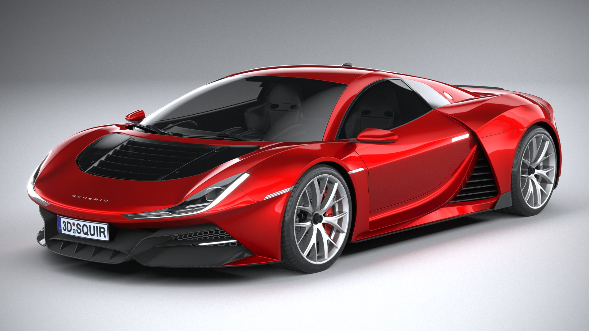 Generic supercar 2020 3D model - TurboSquid 1512121