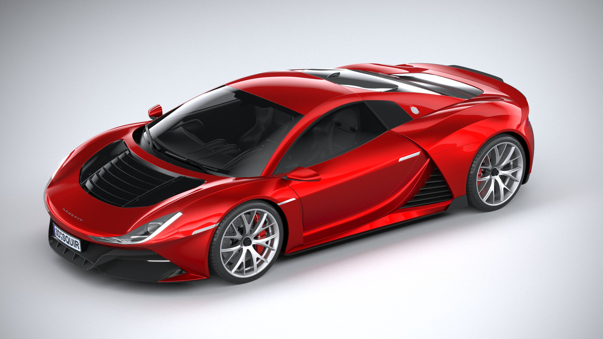 Generic Supercar 2020 3D Model - TurboSquid 1512121