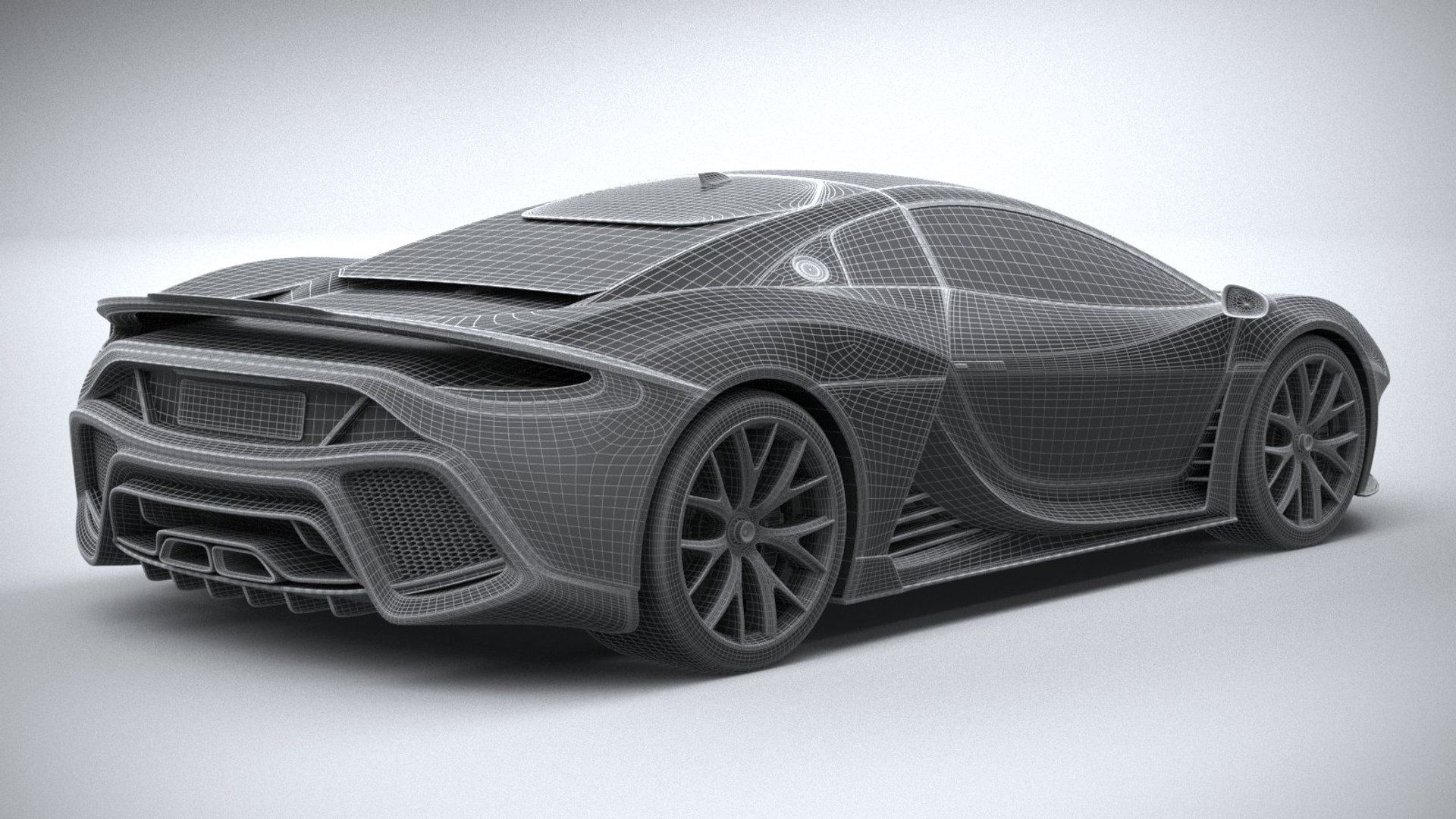Generic supercar 2020 3D model - TurboSquid 1512121