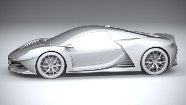 Generic supercar 2020 3D model - TurboSquid 1512121