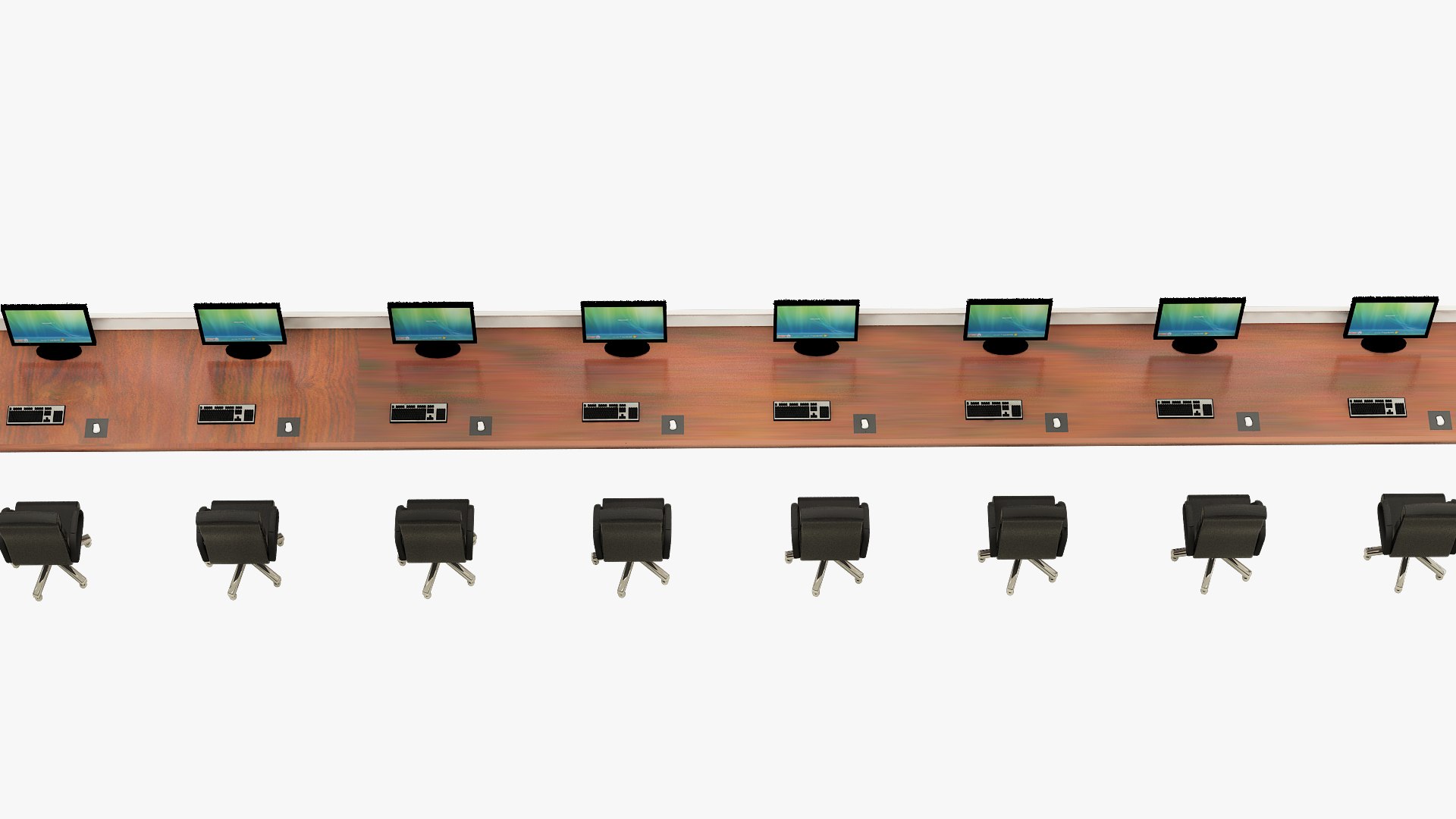 3D Control Desk Model - TurboSquid 1909924