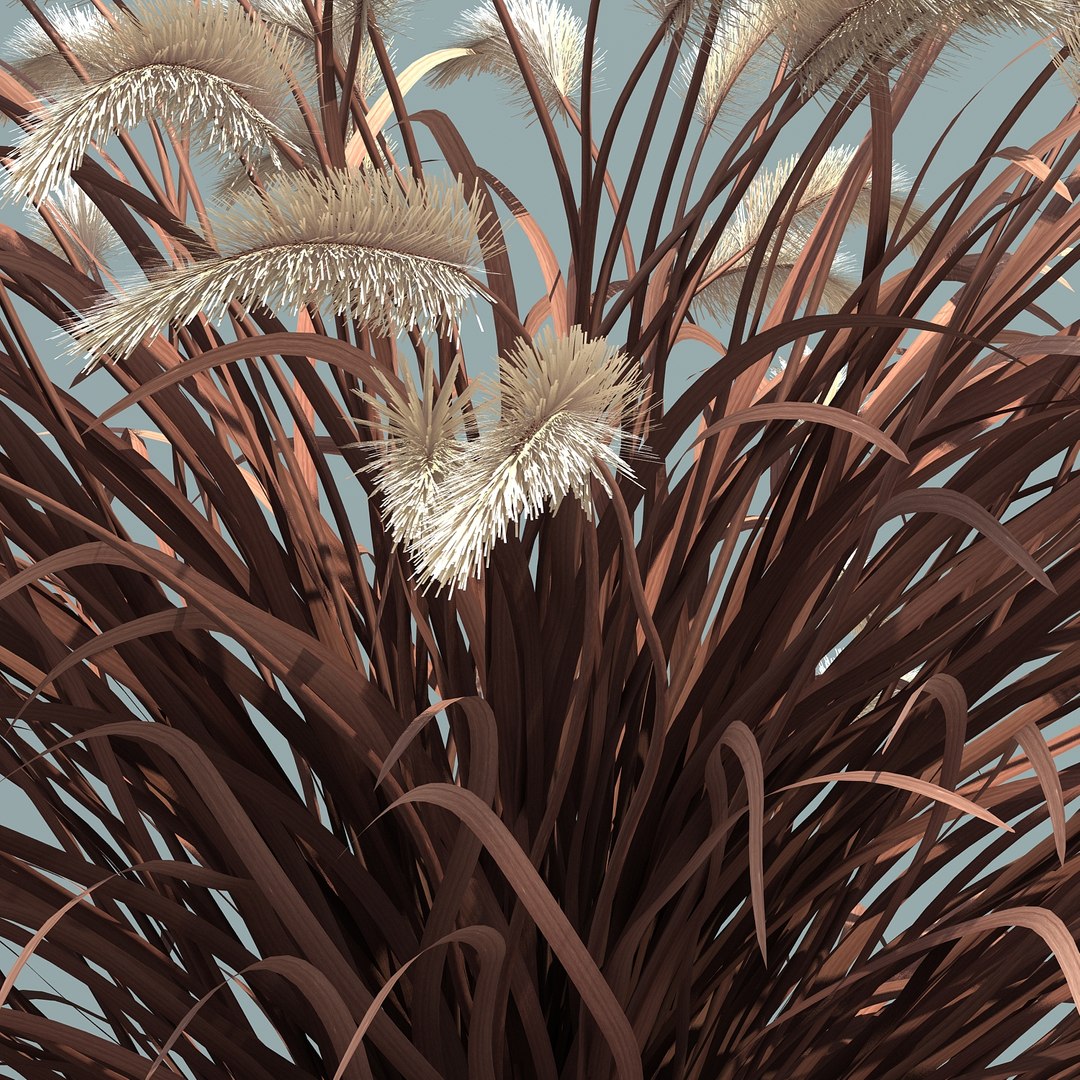 3D Grass Purple Fountain Model - TurboSquid 1191316