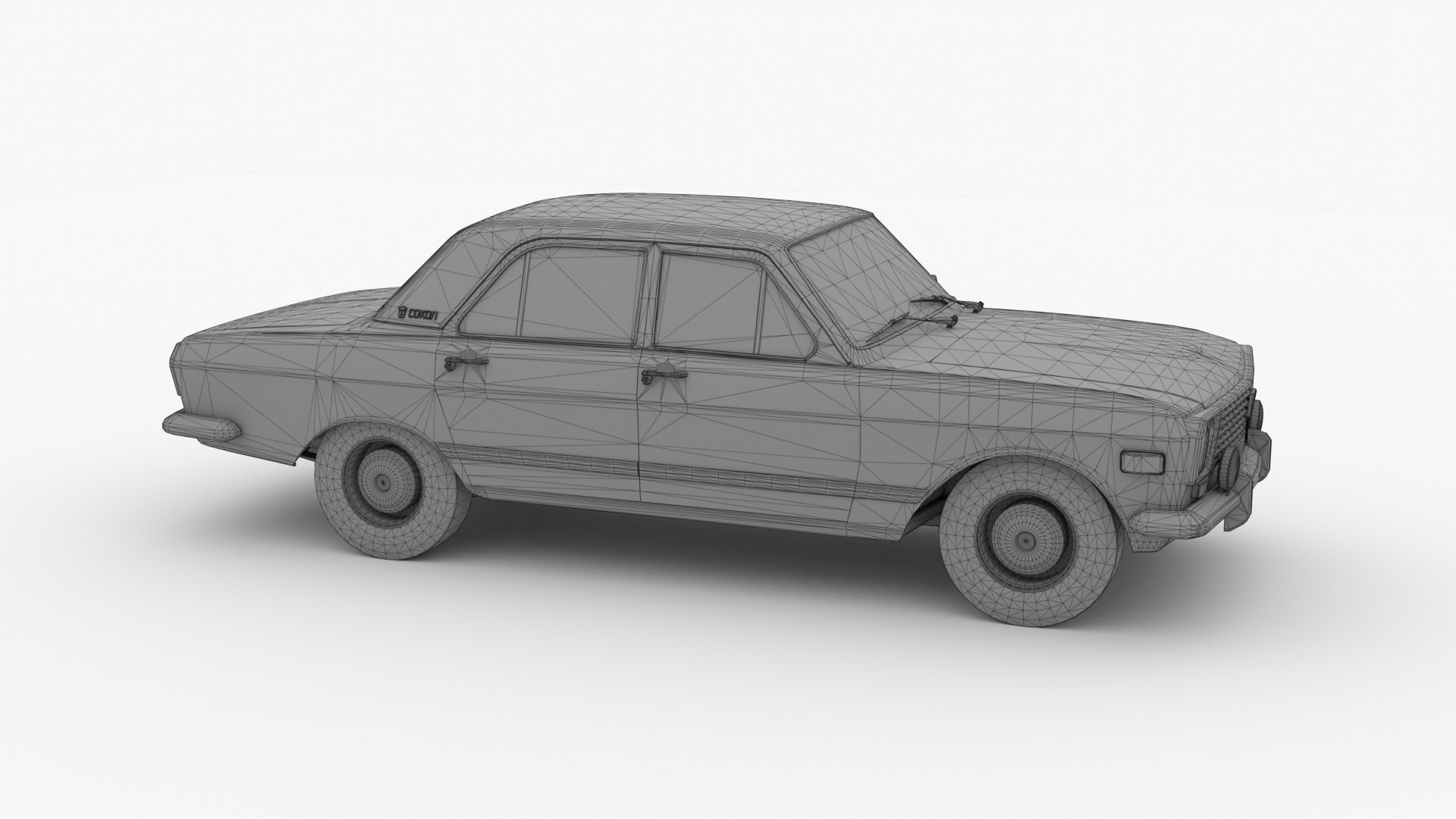 3D GAZ 24 Volga - TurboSquid 2223270