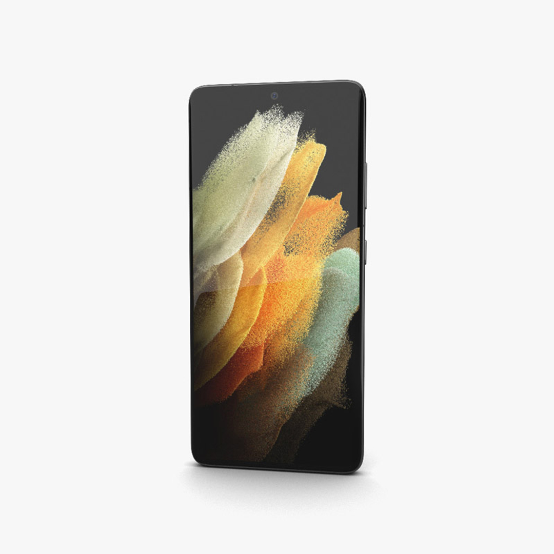 3D модель Samsung Galaxy S21 Ultra 5G Phantom Titanium - TurboSquid 1712160