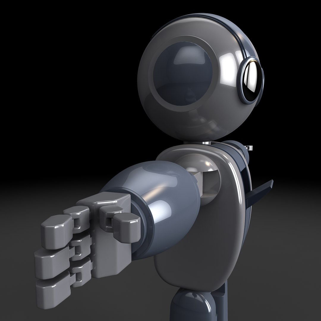 Robot Character 3d C4d