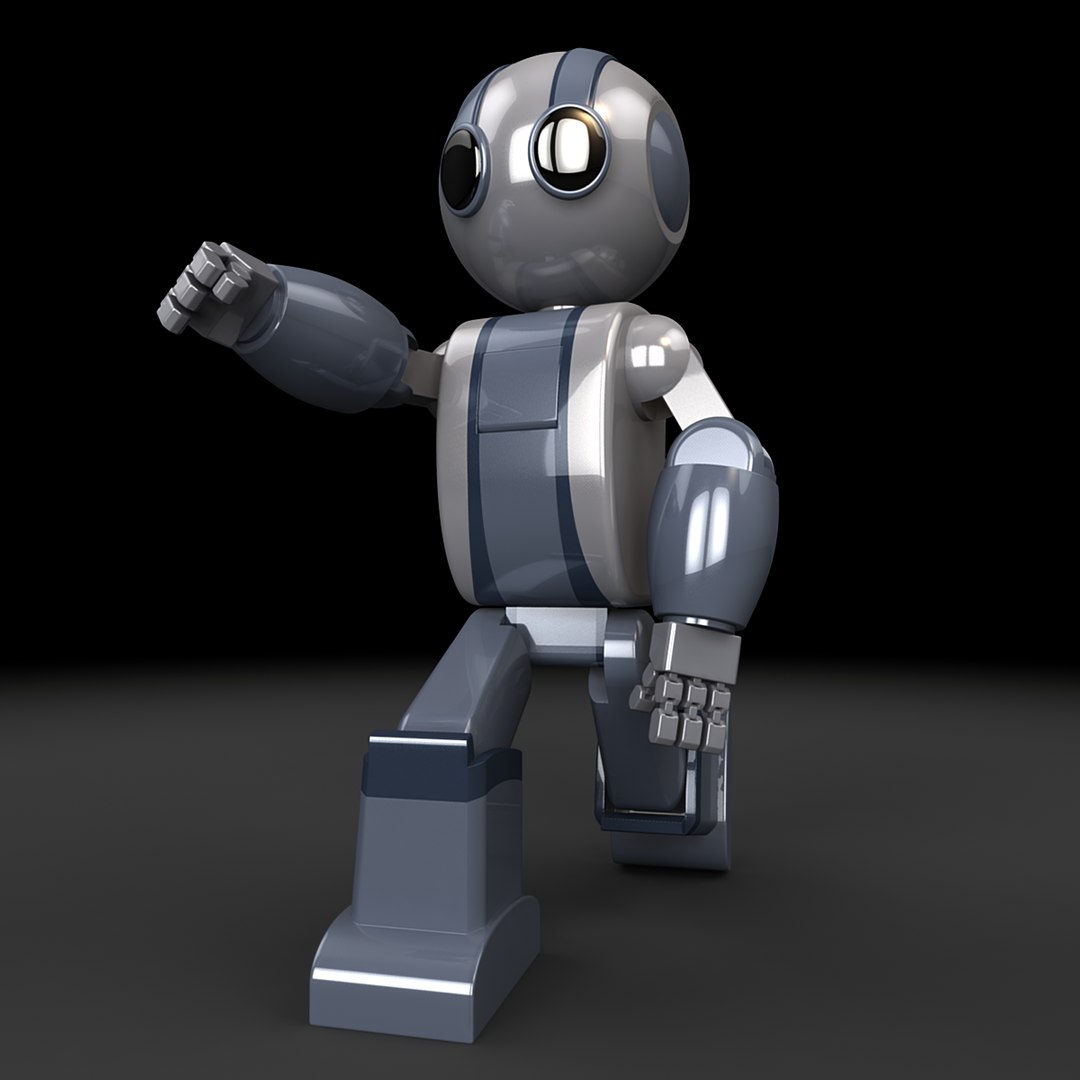 Robot Character 3d C4d
