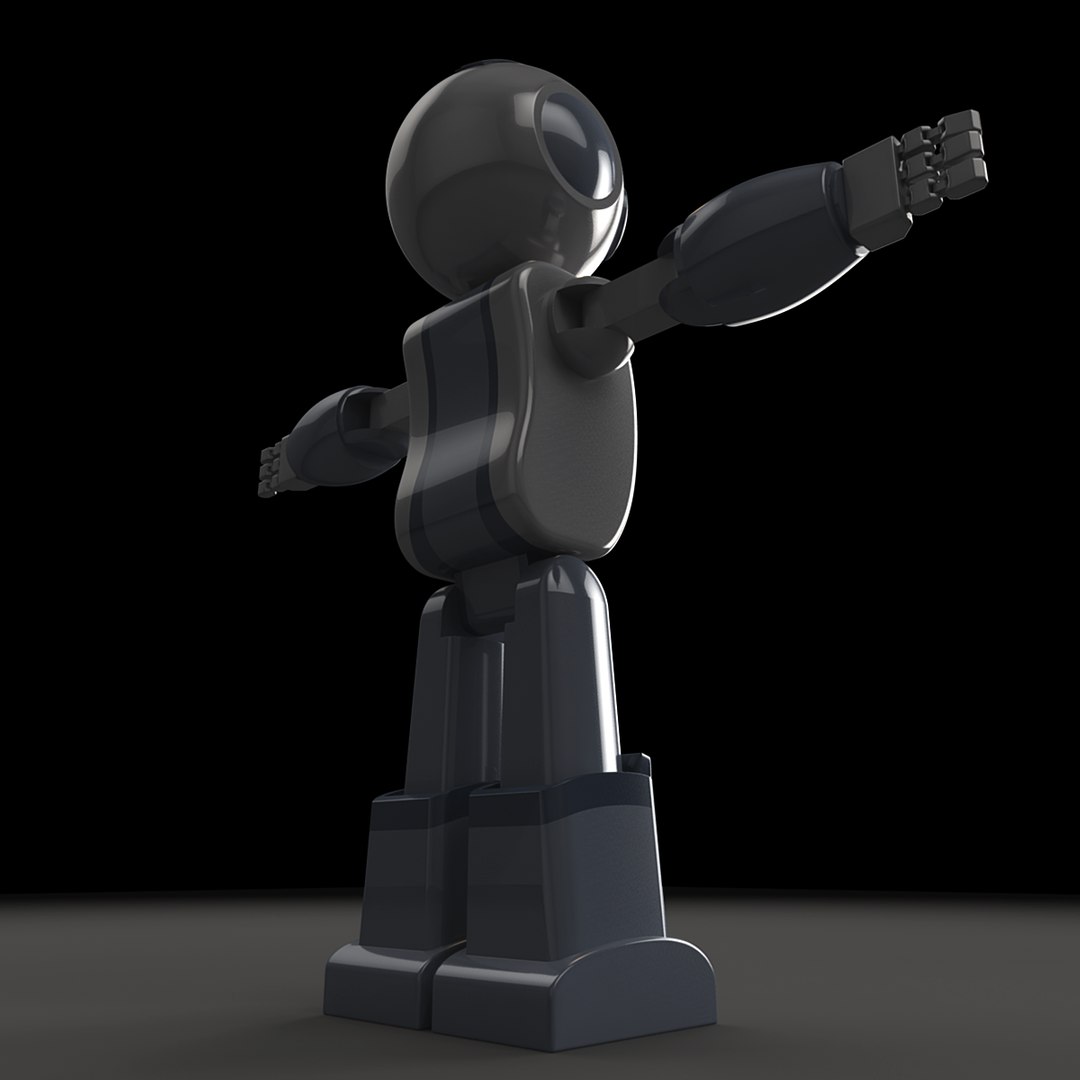 Robot Character 3d C4d