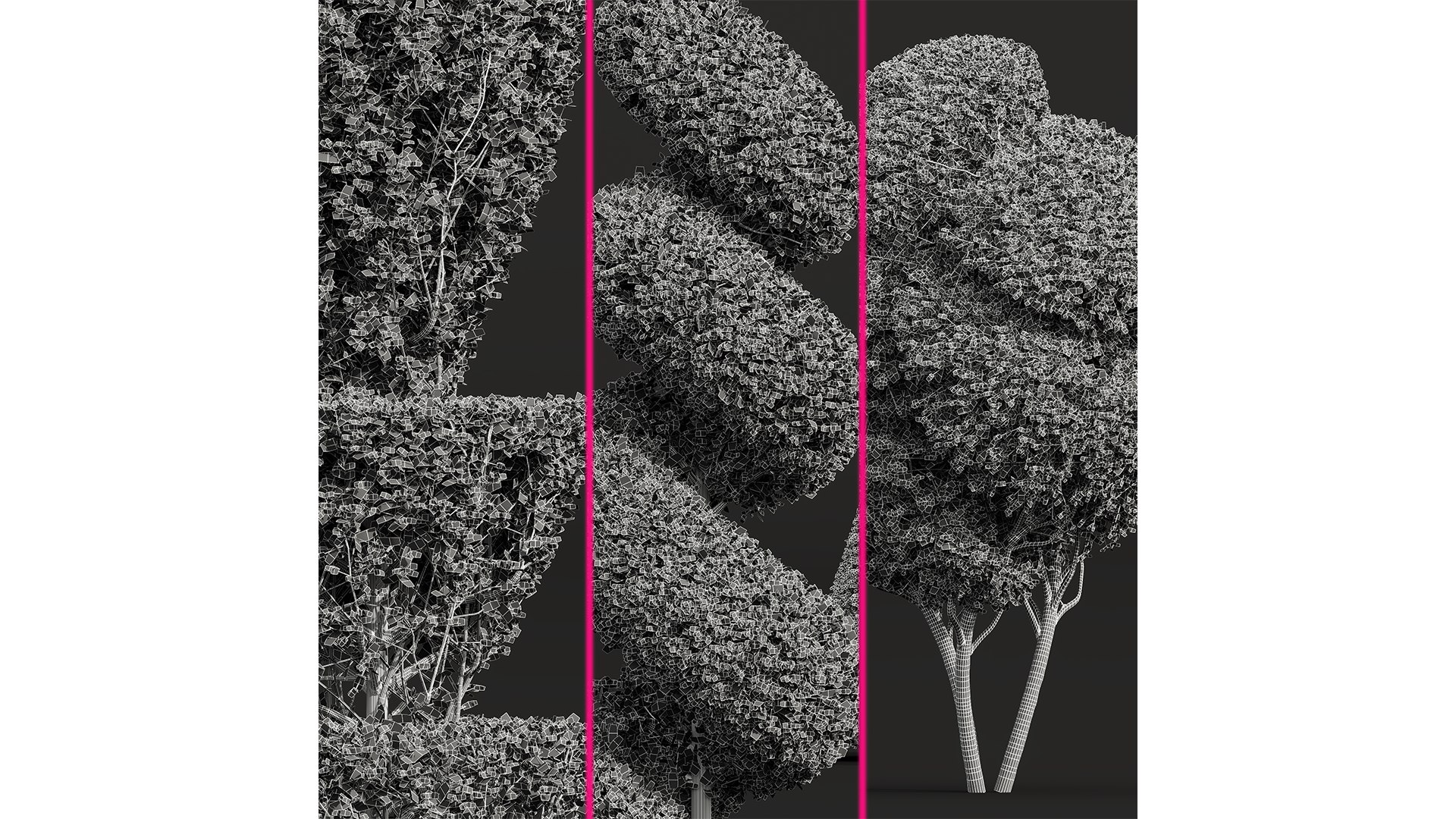 Different SETS Of Bush Set Vol 26 3D Model - TurboSquid 2186748