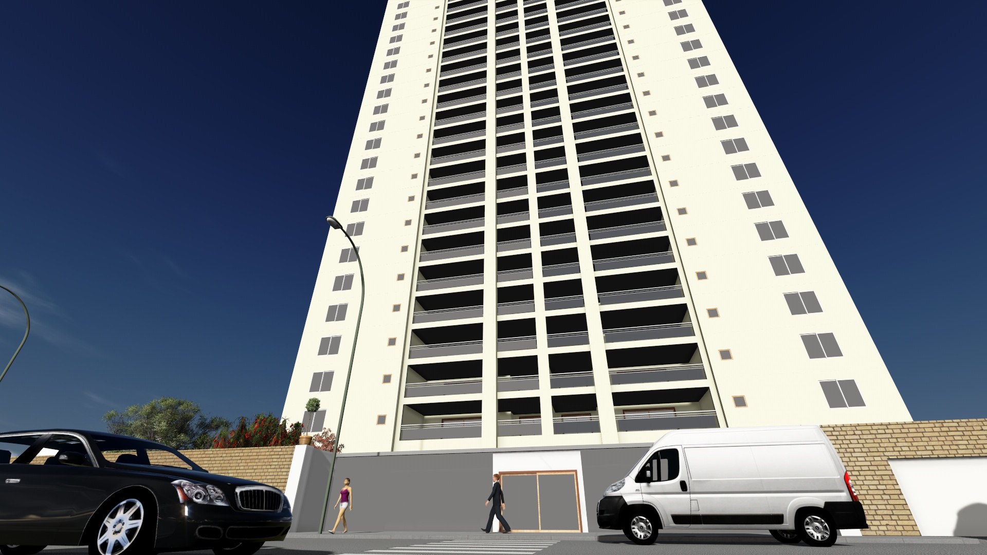 Building Revit 3d Model