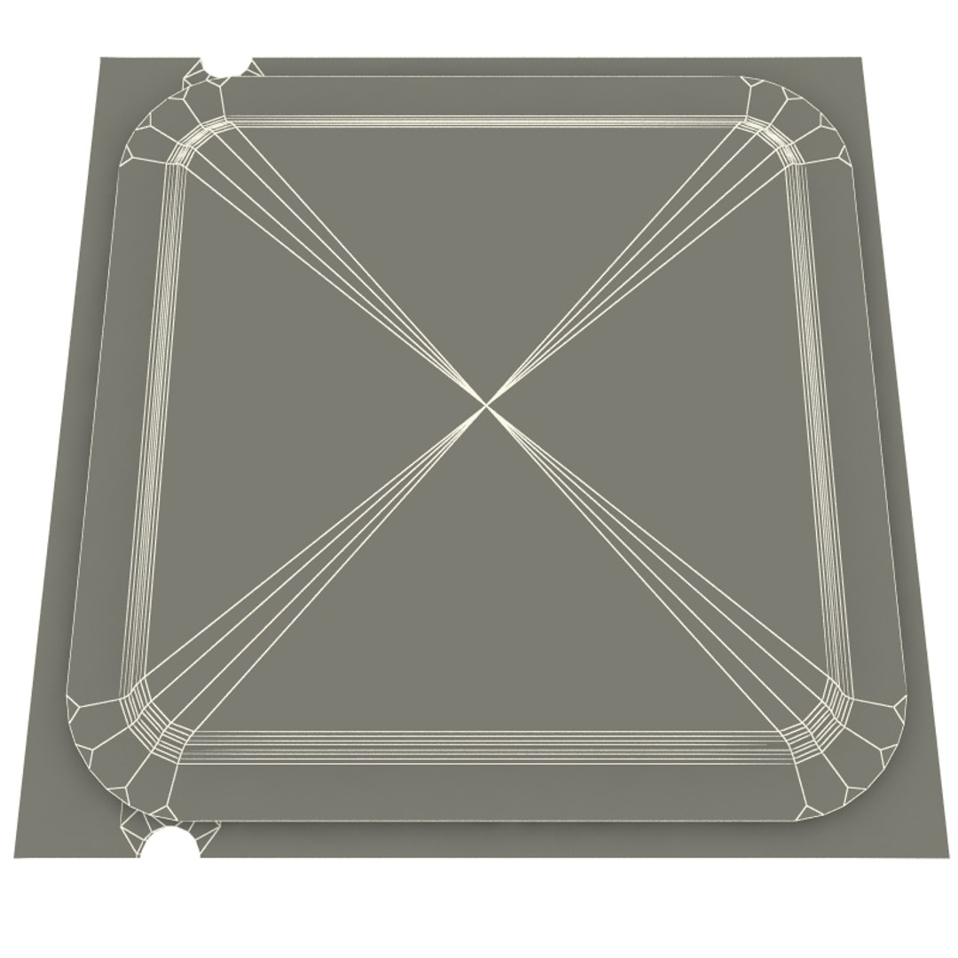 computer components card 3d model