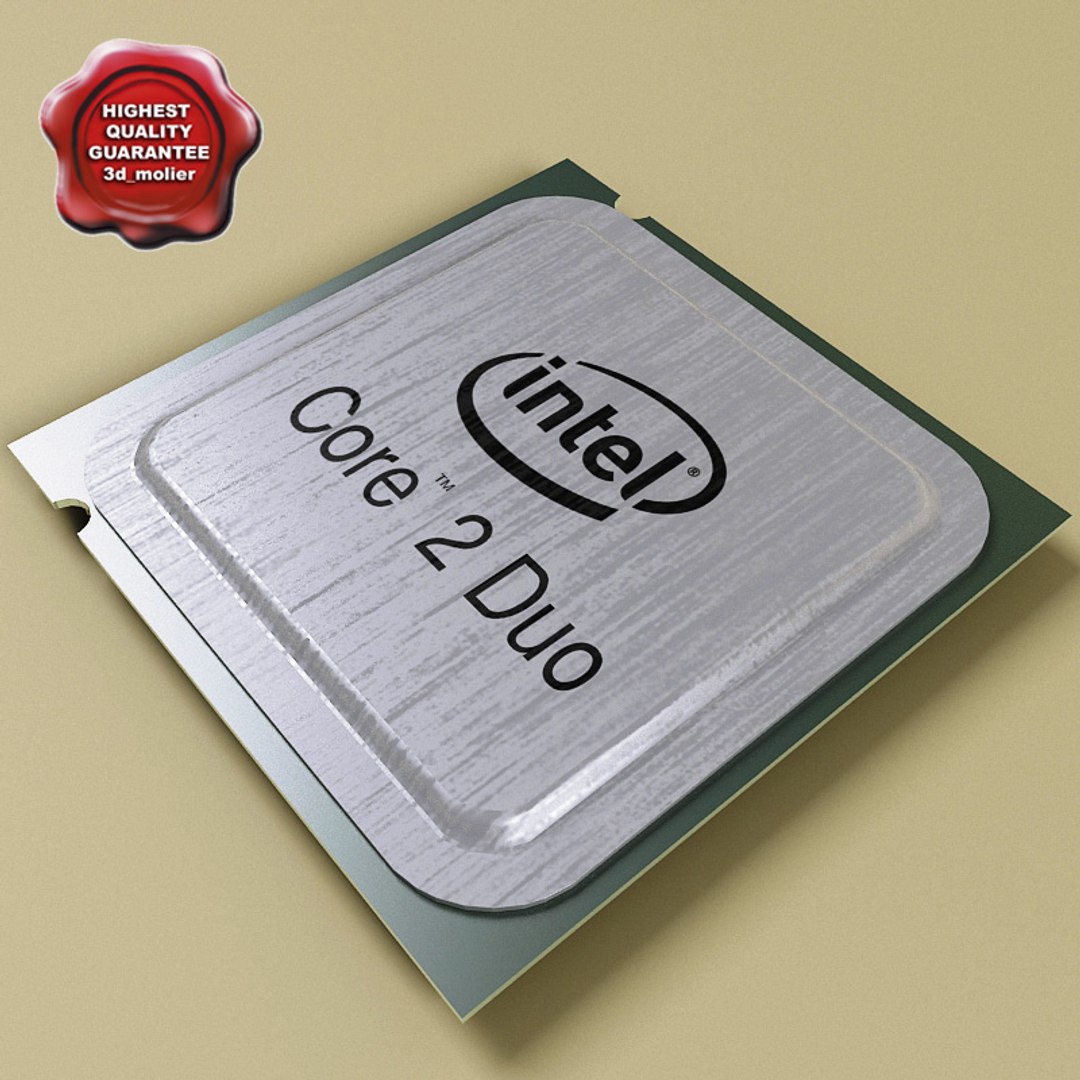 computer components card 3d model