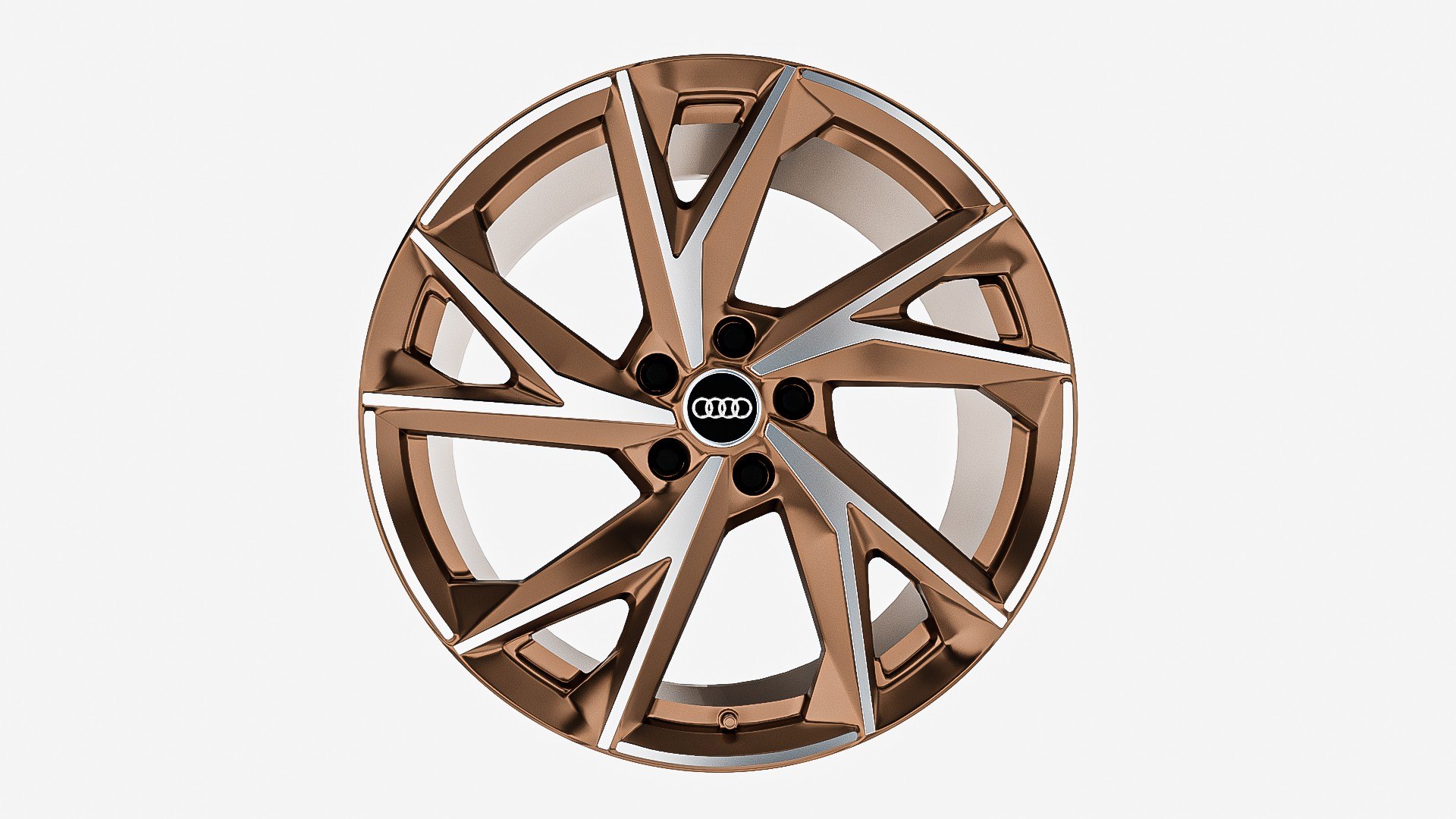 Audi Alloy Wheel 3D Model - TurboSquid 2141697