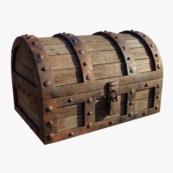 Rusty chest 3D - TurboSquid 1808380