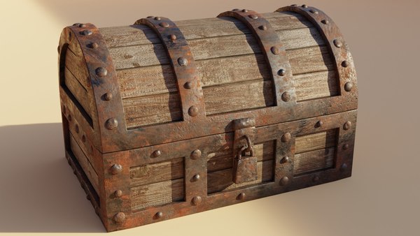 Rusty chest 3D - TurboSquid 1808380