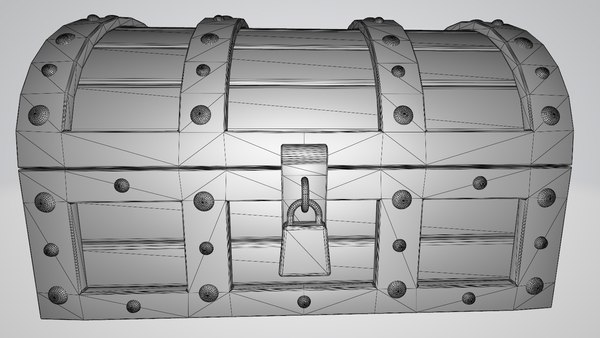 Rusty chest 3D - TurboSquid 1808380