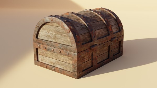 Rusty chest 3D - TurboSquid 1808380