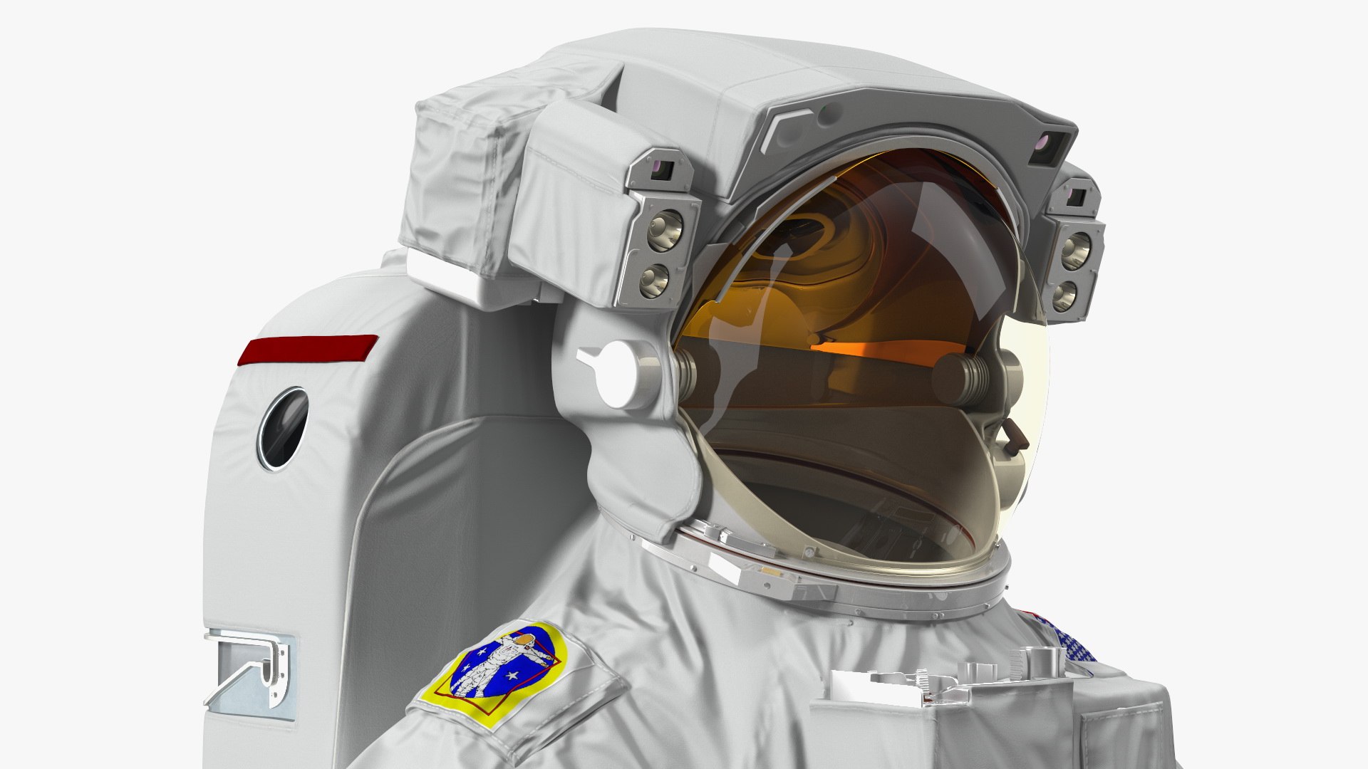 Astronaut Space Suit With Helmet 3D Model - TurboSquid 2197331