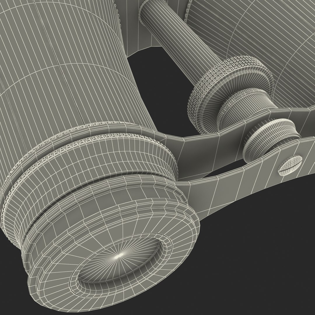 Opera Glasses V3 3d Model