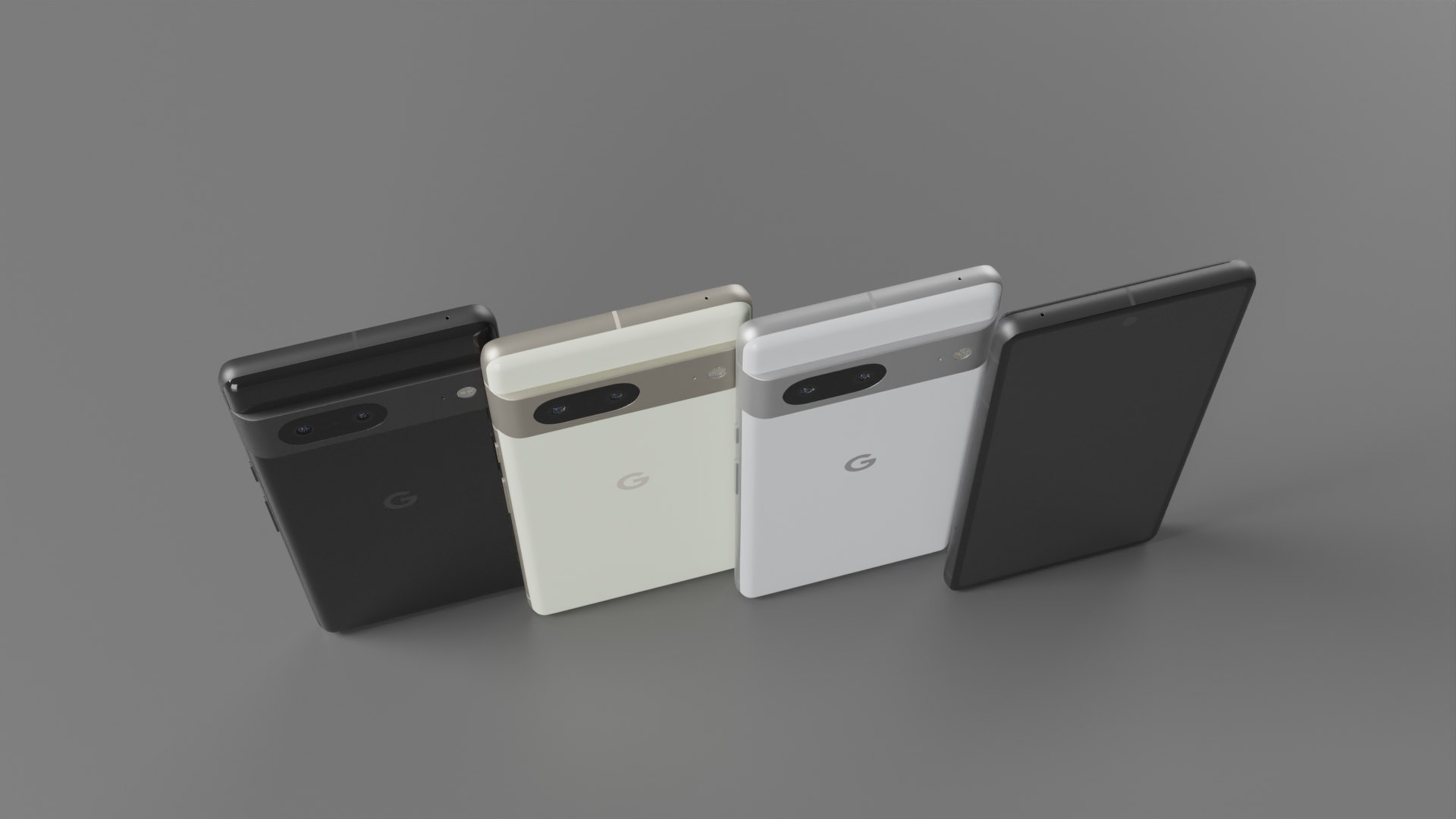 Google Pixel 7 All Colors Smartphone 3D Model - TurboSquid 2067256