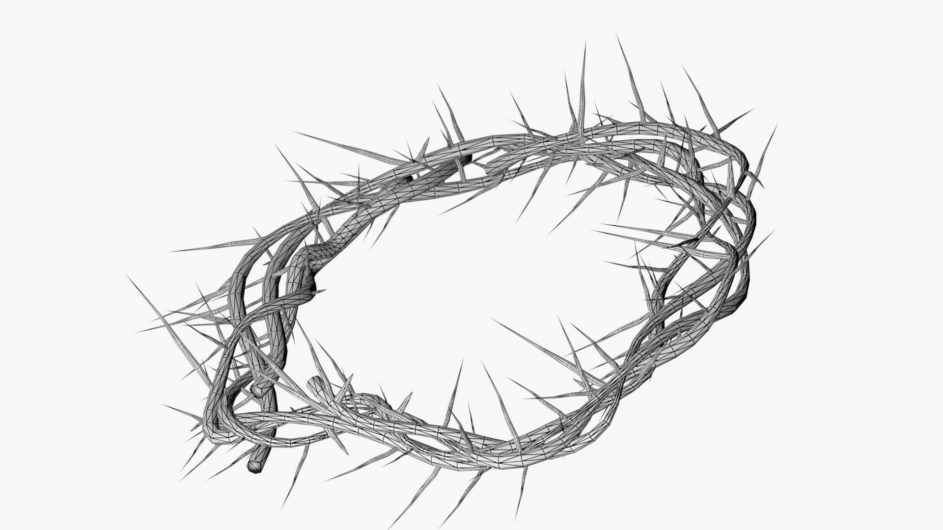 Crown Thorns Model - TurboSquid 1621874