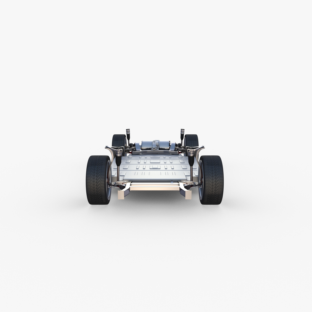 Tesla Y Rwd Chassis Model - TurboSquid 1602267