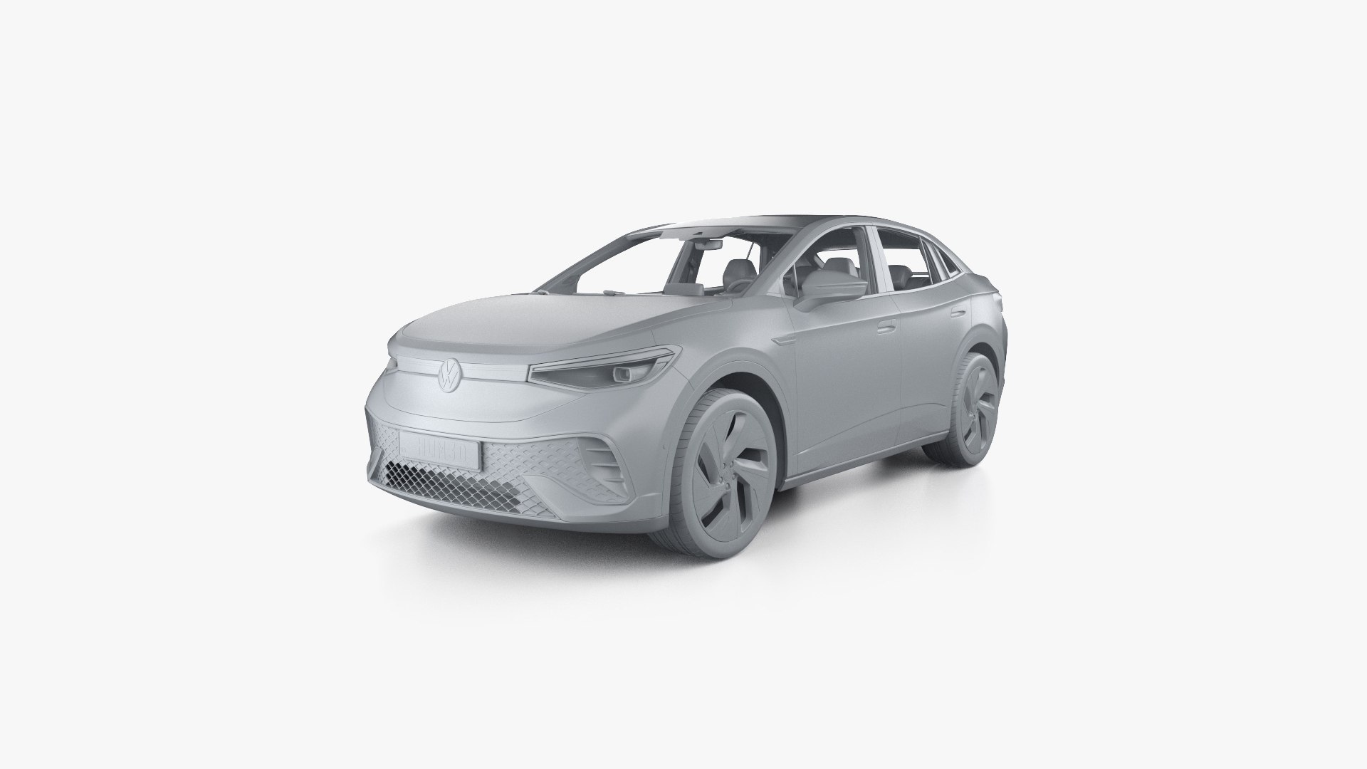 3D model Volkswagen ID5 Pro with HQ interior 2022 - TurboSquid 2138254