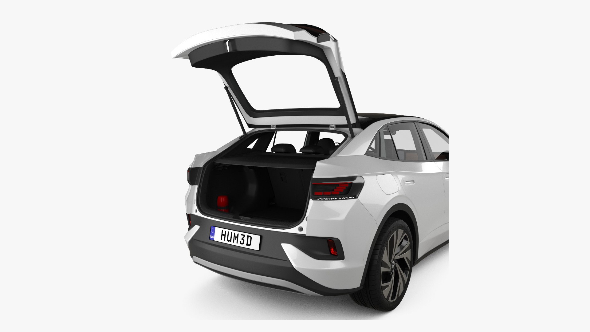 3D model Volkswagen ID5 Pro with HQ interior 2022 - TurboSquid 2138254