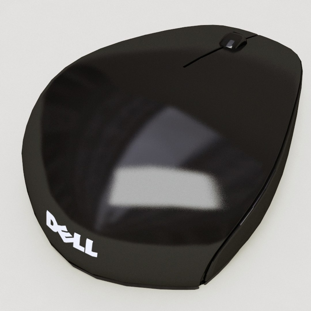 3d Model Dell Mouse
