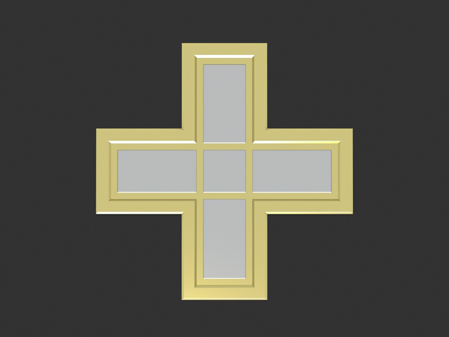 3D Cross Model - TurboSquid 1474711