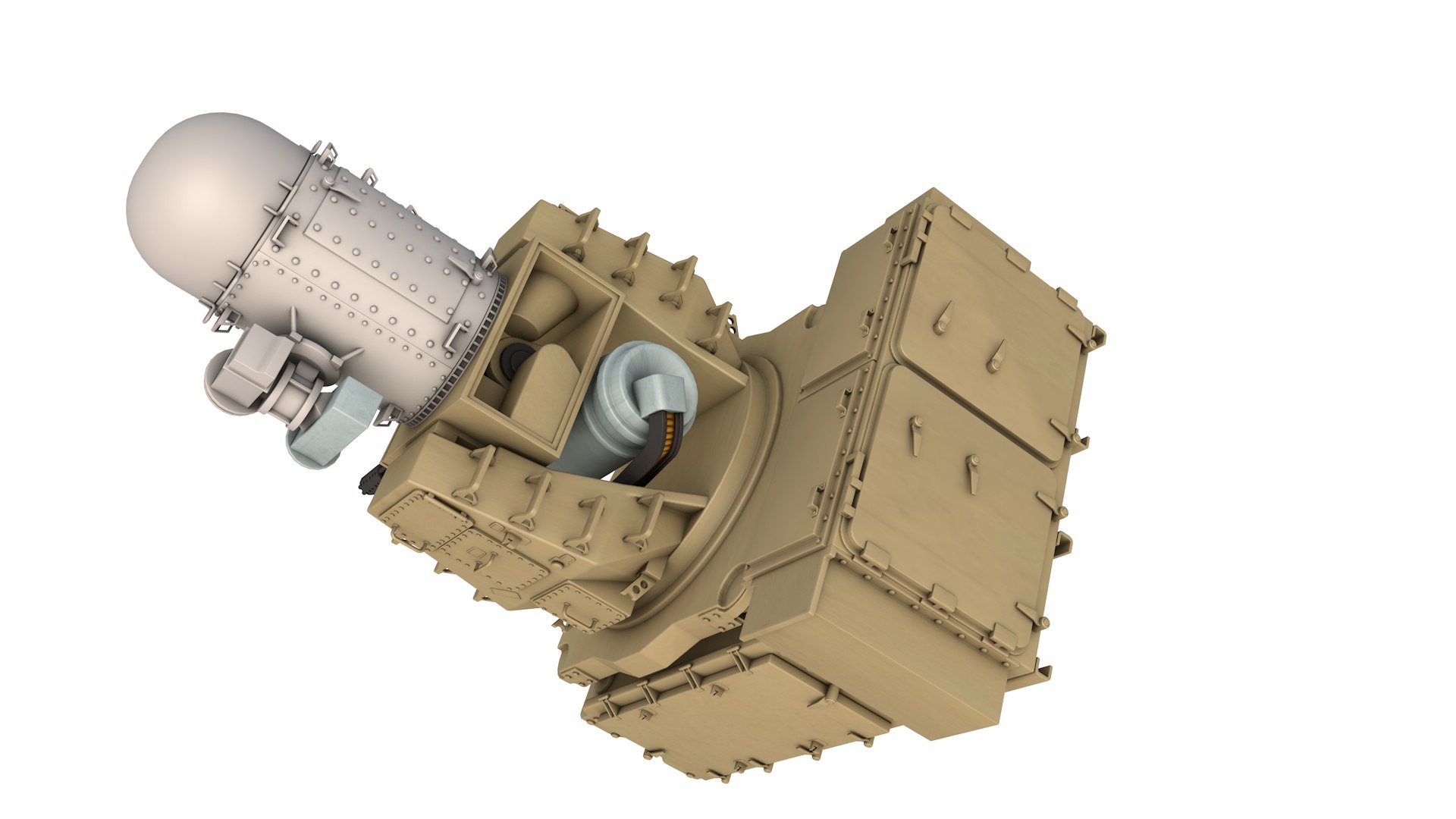 3D Mark 15 Phalanx Close-In Weapon System Sand - TurboSquid 2346874