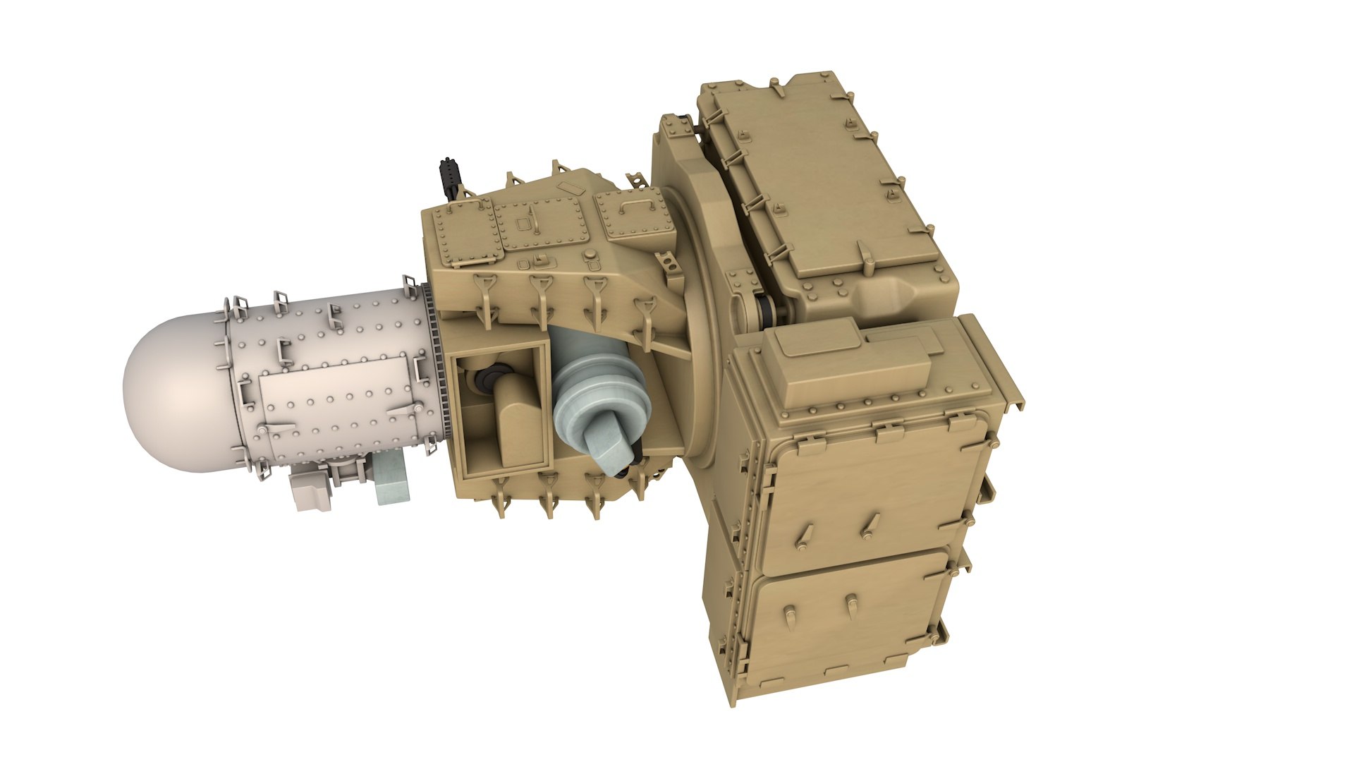 3D Mark 15 Phalanx Close-In Weapon System Sand - TurboSquid 2346874