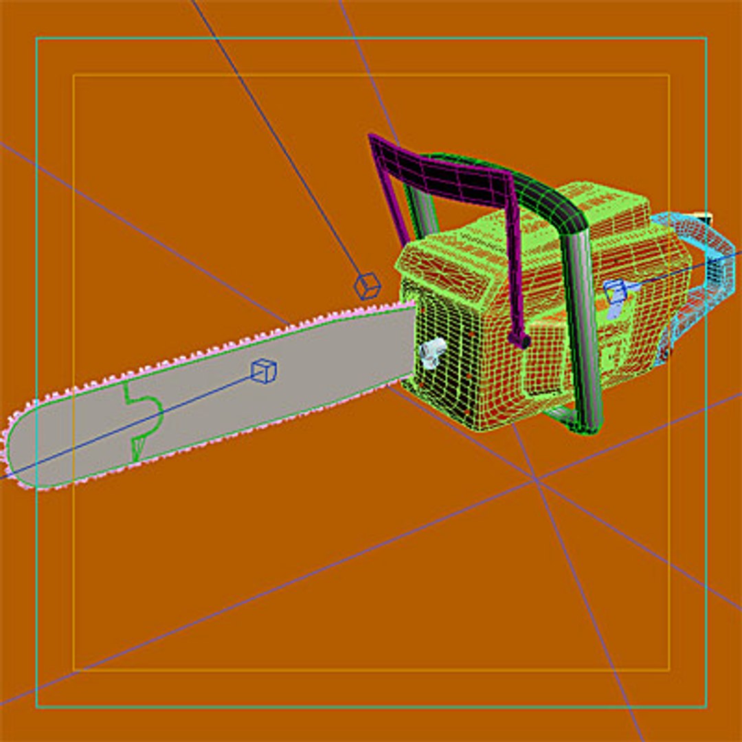 3d Saw Chain Chainsaw